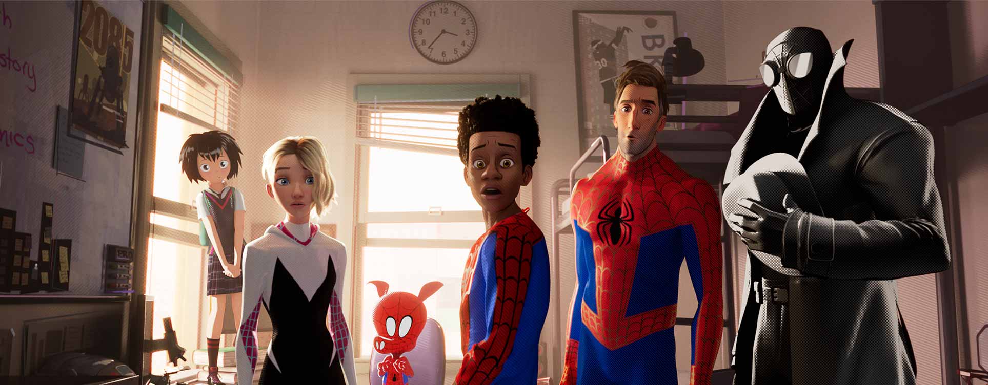 Look dev, lighting and texturing on Spider-Man: Into the Spider-Verse