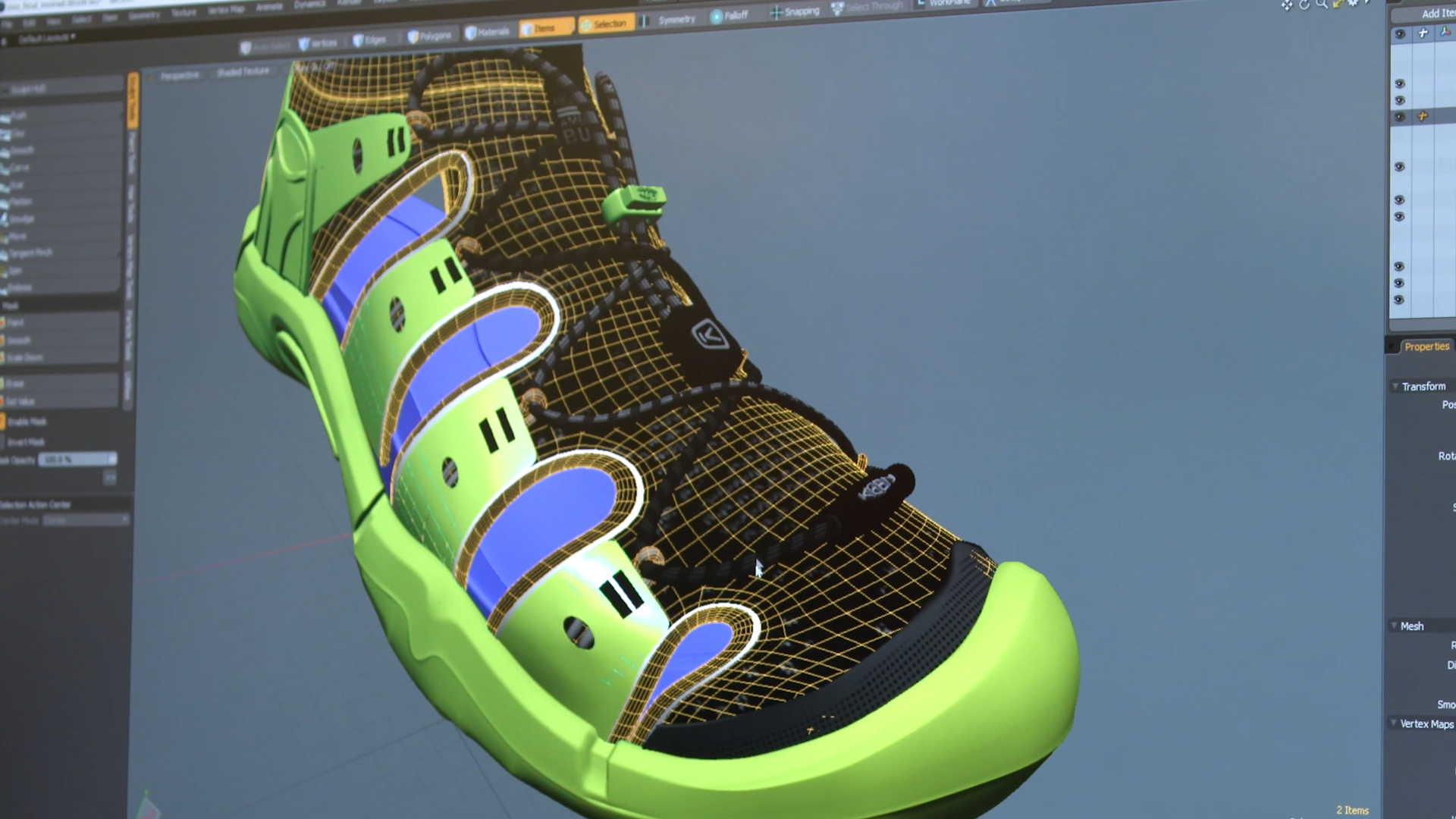 Modo | 3D Design And Keen Shoes | Foundry