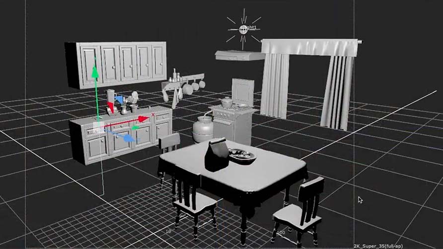 Repositioning with 3D pivot points | Foundry