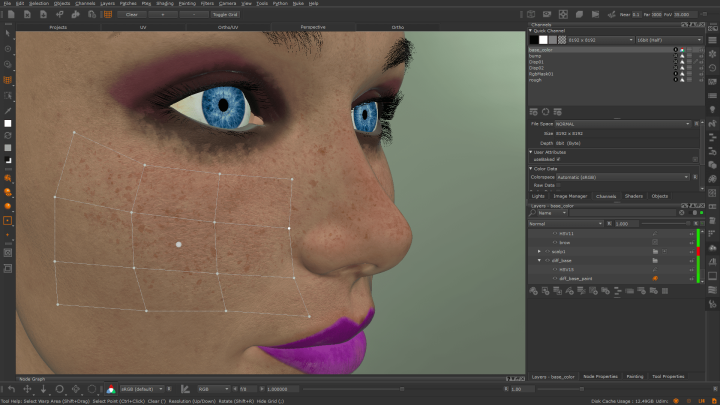 Mari Features | 3D Texture Painting | Foundry